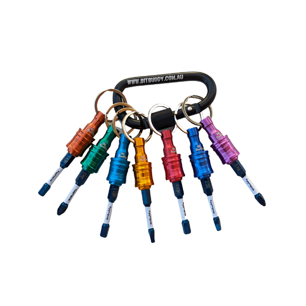 BitBuddy 7 Piece Bit Holder - Organize Your Driver Bits with Ease!